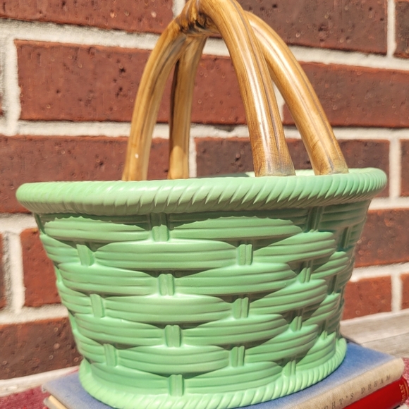 Holiday | Vintage Handpainted Ceramic Easter Basket | Poshmark
